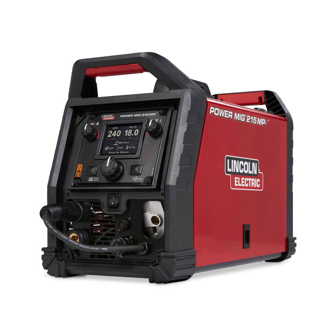 Lincoln POWER MIG® 215 MPi™ Multi-Process Welder - Aluminum One Pak