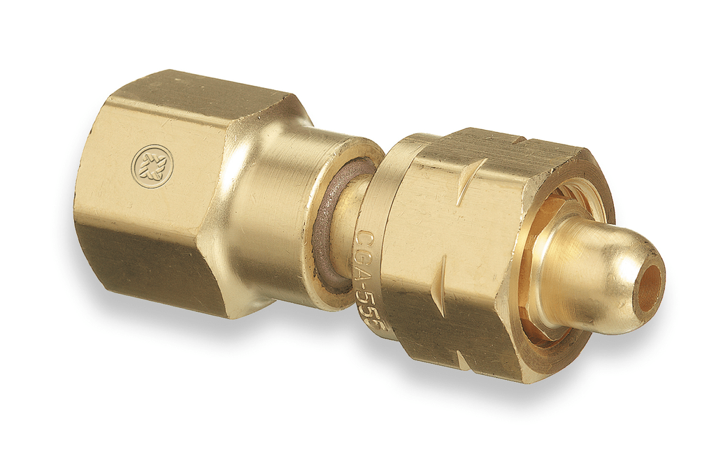 Cylinder Adaptor, CGA-555 to CGA-580