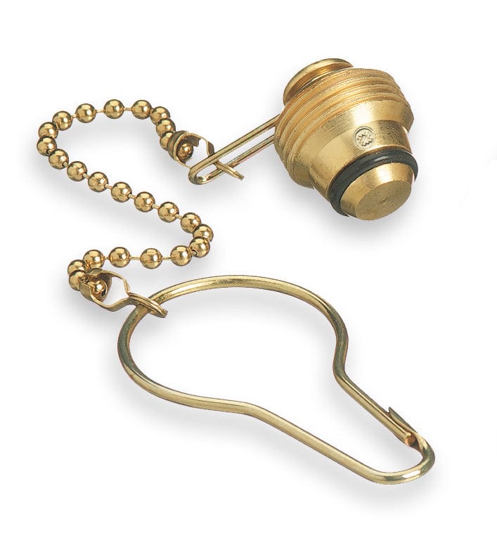 Chain And Plug Assemblies 3000 psi Nitrogen Argon Brass