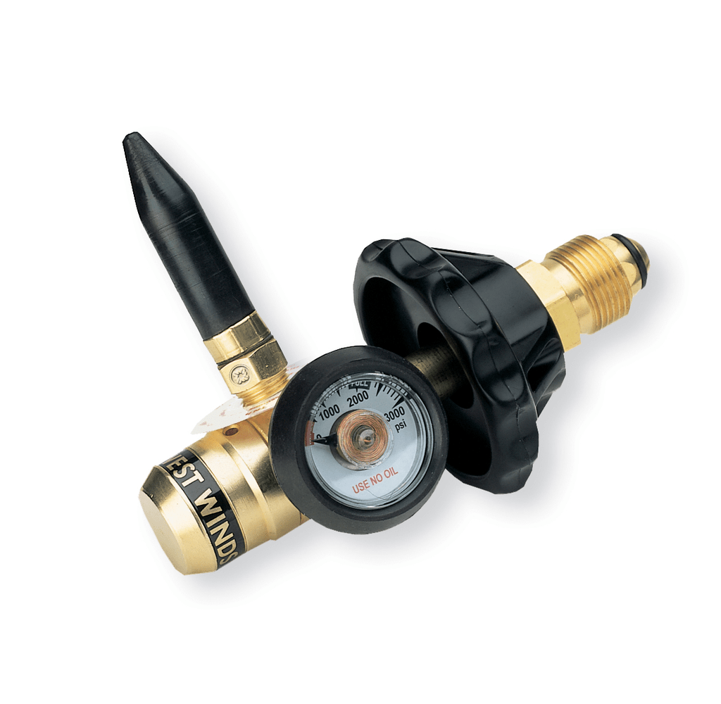 Deluxe Rental Inflator Latex Inflator Handtight Connection