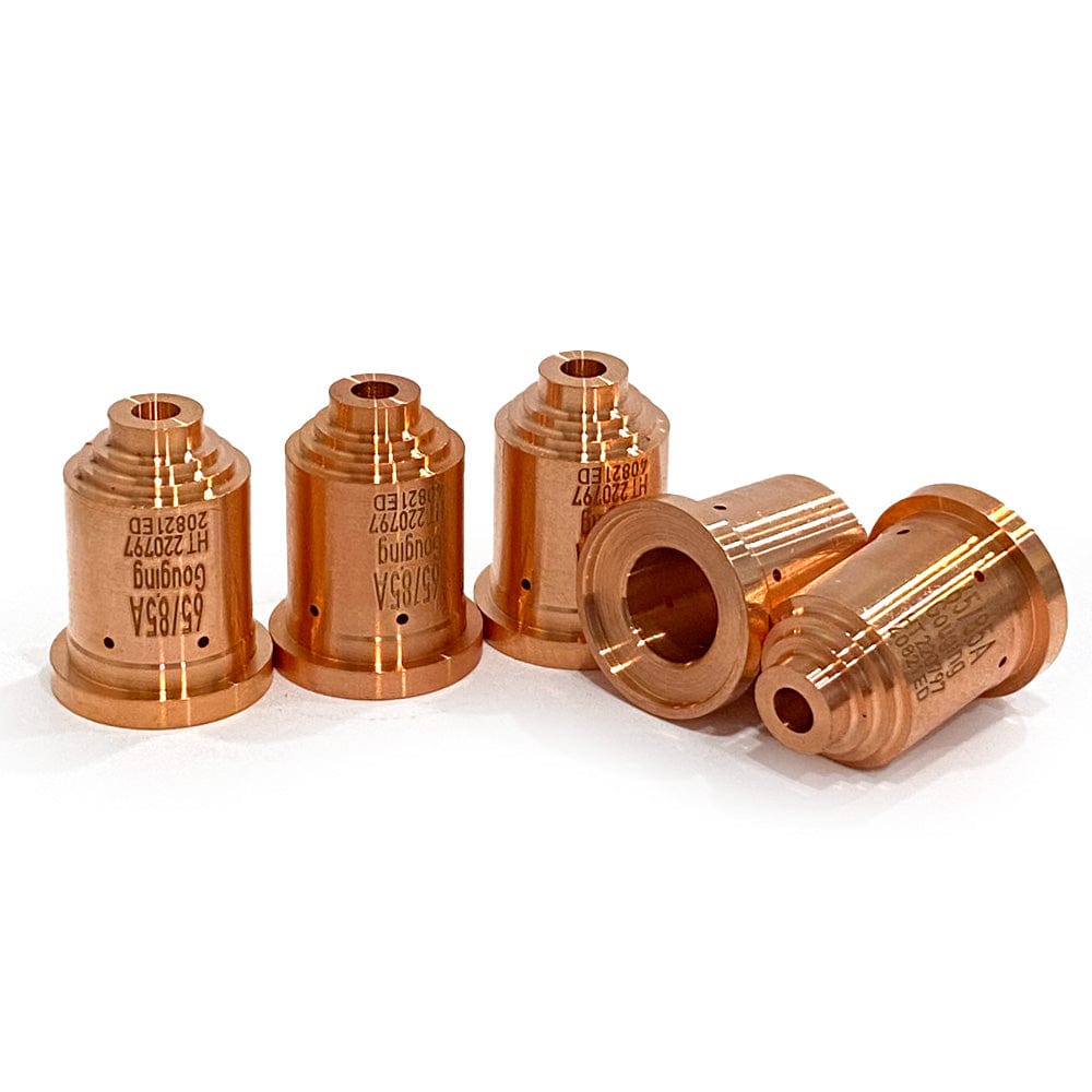 HYPERTHERM 220797 Gouging Nozzles 65 85 AMP 5 per pkg