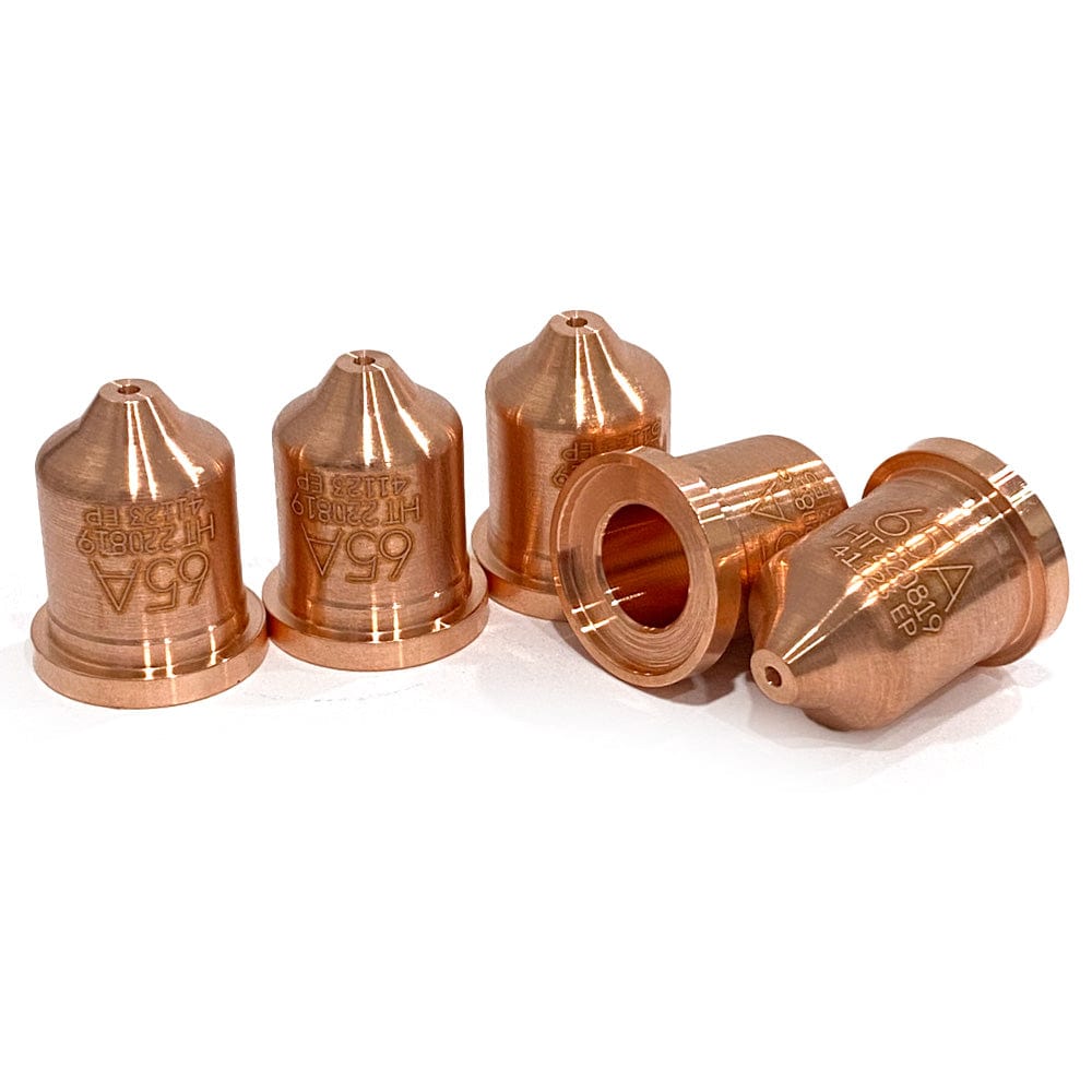 HYPERTHERM 220816 Standard Nozzles 85 AMP 5 per pkg