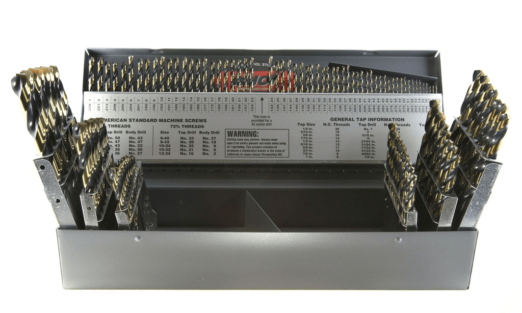 115PC NITRO SET 1/16-1/2 BY 64ths #1-60 A-Z